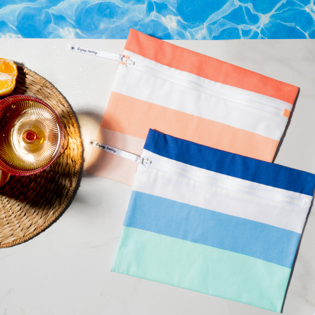 Chic Wet Swimsuit Bags and Wet/Dry Travel Pouches – Wander & Perch