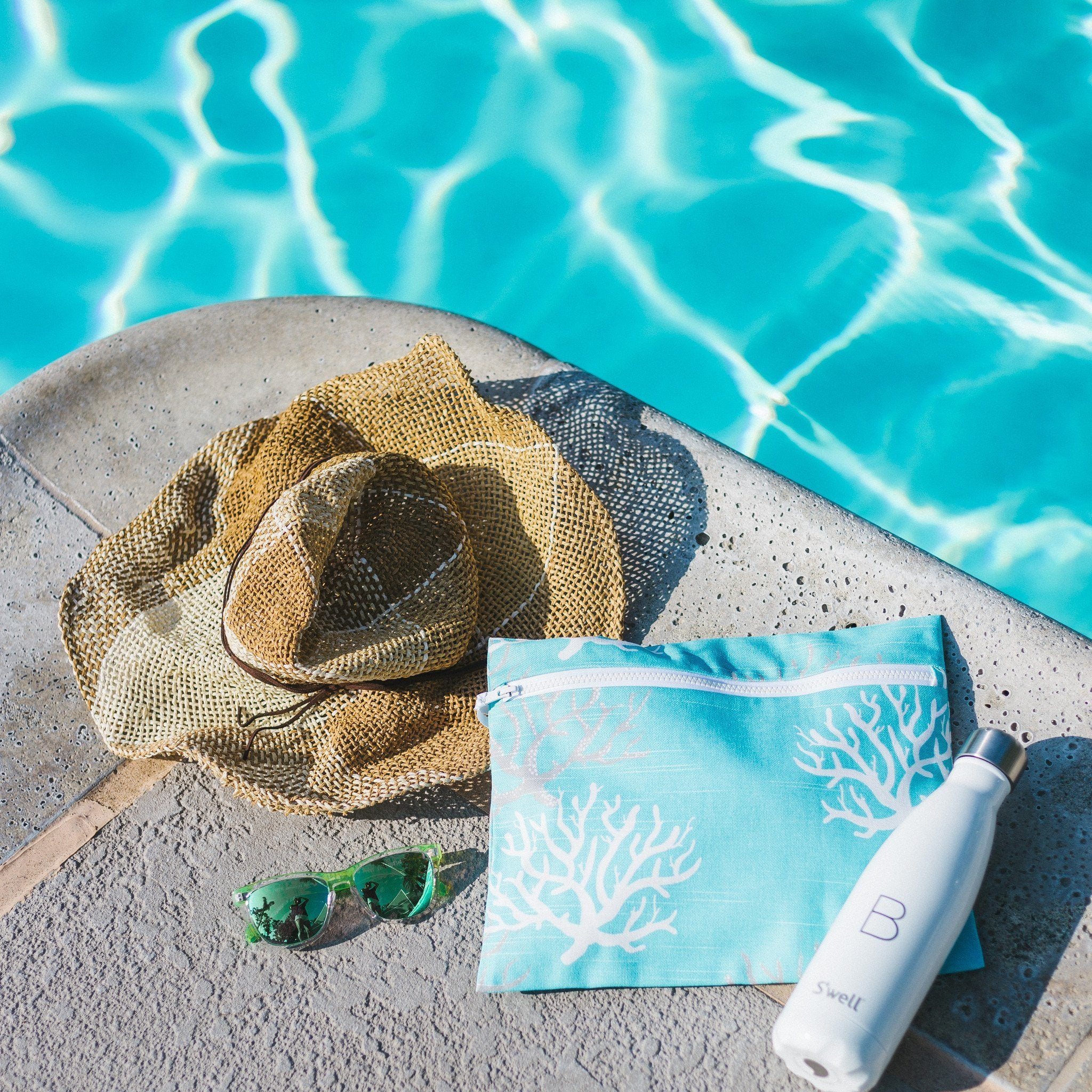 To The Sea in Infinity Pool Aqua Wet Bag | Wander Wet Bags ™ – Wander ...